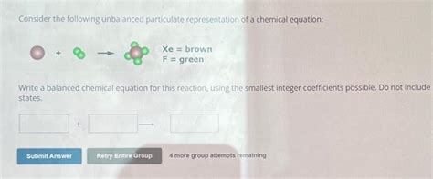 Solved Consider The Following Unbalanced Particulate