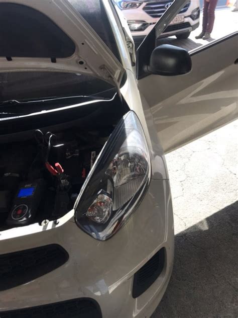 올뉴모닝 밧데리 업그레이드 밧데리교환 설치사진 대전밧데리