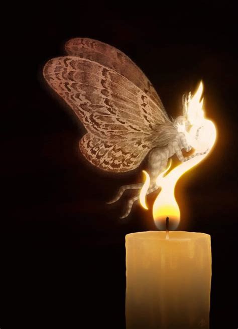 A Moth To The Flame By Angela Bartlett Flame Art Fire Art Candle Photography Dark