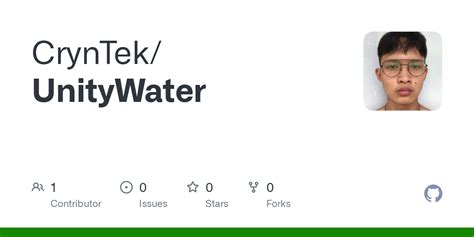 Github Cryntekunitywater