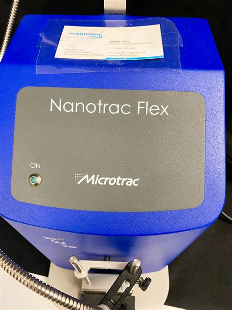 Microtrac Mrb Nanotrac Wave Ii Nanoparticle Analyzer