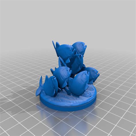 Free 3d File Piranha Swarm 🐠 ・design To Download And 3d Print・cults