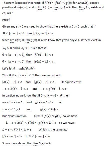 Solved Prove Hint Use The Squeeze Theorem A Lim Chegg
