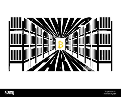 Mining Farm Extraction Of Cryptocurrency Stand Gpu Technology For Obtaining Bitcoin And