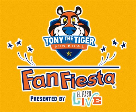 Tony The Tiger Sun Bowl Fan Fiesta Kvia Events