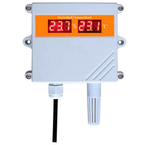 Rs485 Temperature And Humidity Sensor Waterproof Digital Air Temperature And Humidity
