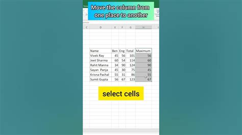 Ms Excel Useful Tricks For Office Use 😱😱😱 Shorts Ytshorts Excel