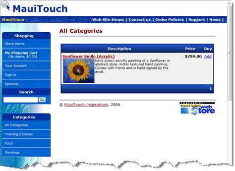 Step 5 Check Out The Web Store West Wind Web Store Net