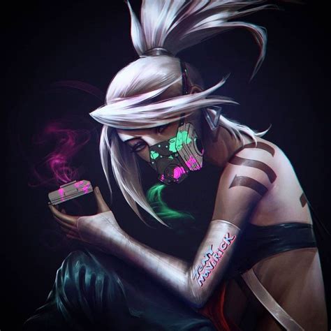 Pin De Flo En Akali Dibujos Animados De Chicas Personajes De Juegos