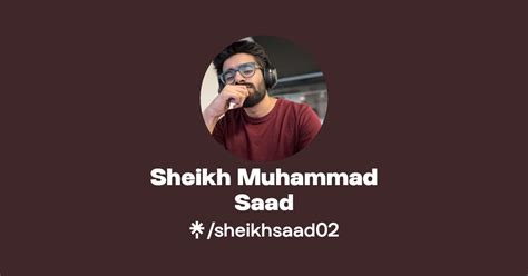 Sheikh Muhammad Saad Instagram Linktree