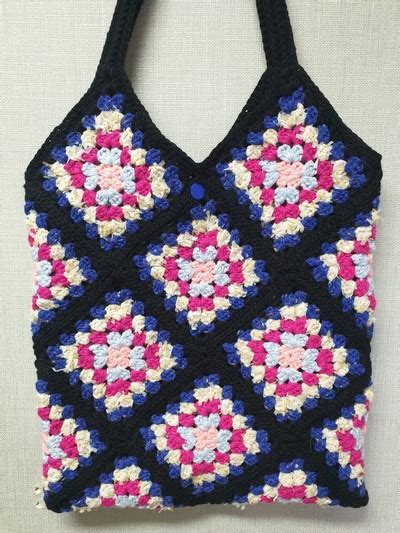 모티브백 모티브가방 만들기 스퀘어모티브백 그래니스퀘어 코바늘로 가방만들기 색조합 추천 네이버 블로그