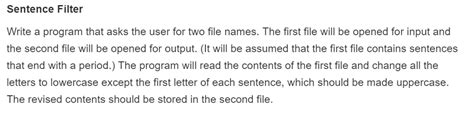 Solved C Program Two Files That Have Blanks In