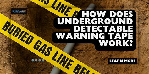 How Does Underground Detectable Warning Tape Work Full Source Blog