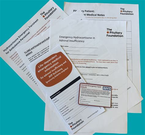 Adrenal Insufficiency Pack For Adults Pituitary Foundation
