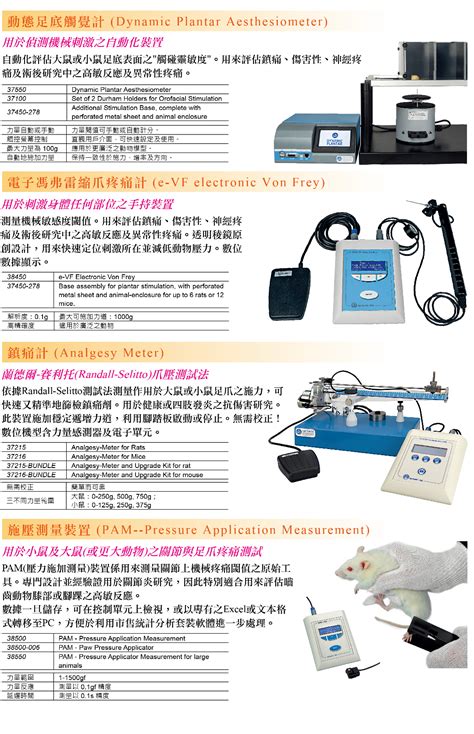 Ugo 足底觸覺計 疼痛計 鎮痛計 施壓測量 日龍儀器