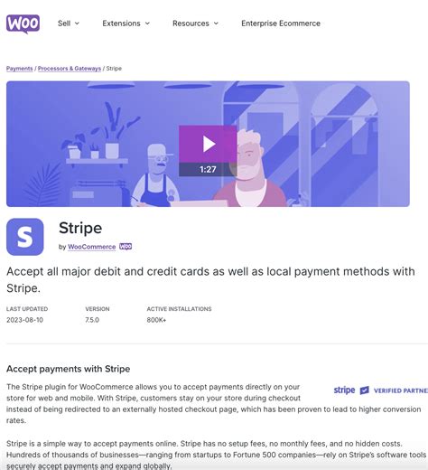 Woocommerce Stripe Payment Gateway Stripe