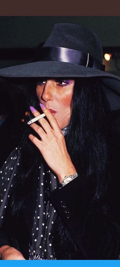 Cher Smoking Virginia Slims Jack629