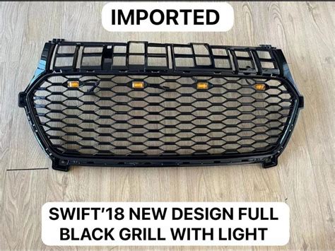 Swift 18 Black Chrome Grill At Best Price In New Delhi By Smart Car Accessories Id 2855315334997