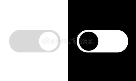 Day Night Switch Vector Icon Dark Mode Light Mode Switch Button Stock