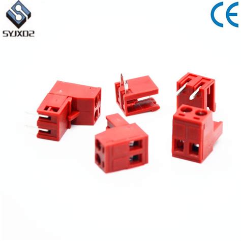 Red Edg 06pin 5 08pitch Connector Block Male Female Plug In Terminal Block Connector Terminal