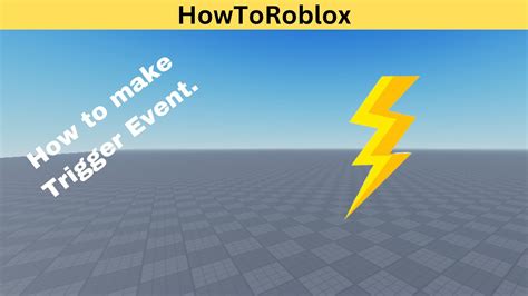 Howtoroblox How To Make A Trigger Event In Roblox Studio Youtube