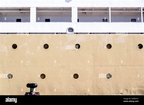Windows Pattern Ship Composition Stock Photo Alamy