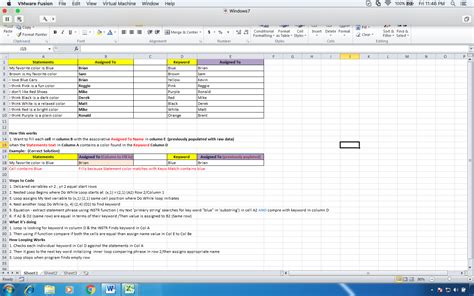 Vba Nested Key Word Loops Structure Questions Stack Overflow