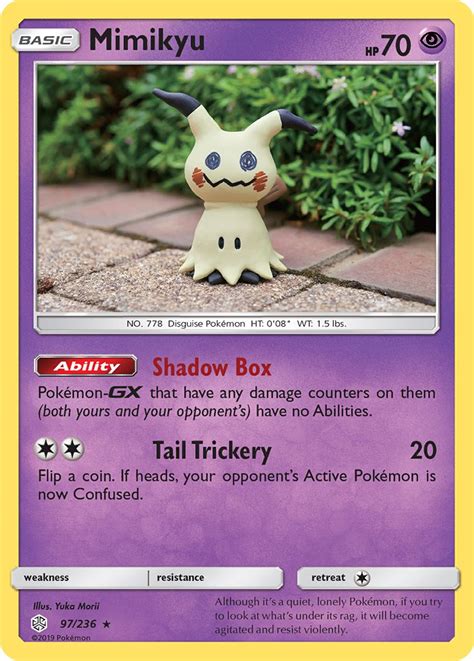 Check De Actuele Waarde Van Je Mimikyu 97 236 Kaart Uit De Cosmic