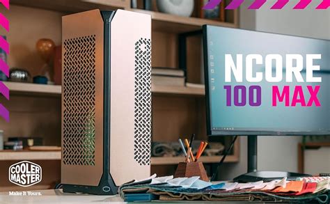 Cooler Master Ncore 100 Max Bronze Mini Itx Sff Tower Gehäuse Maßgeschneiderter Aio Kühler