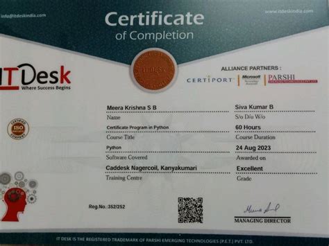 meera krishna s b on linkedin 🌟 thrilled to announce my completion of python programming