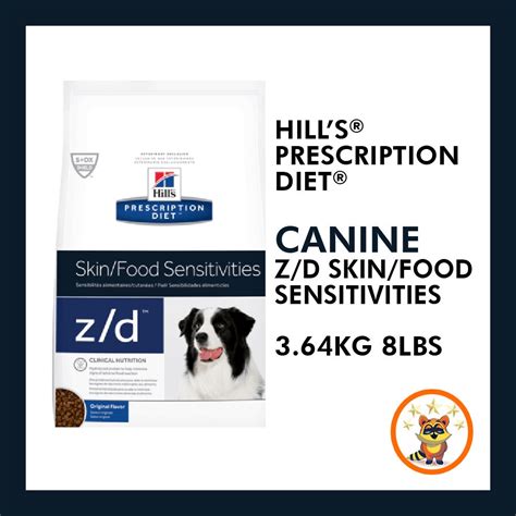 Hill's® Prescription Diet® z/d Ultra Canine Dog Dry Food 3.64kg 8lbs ...