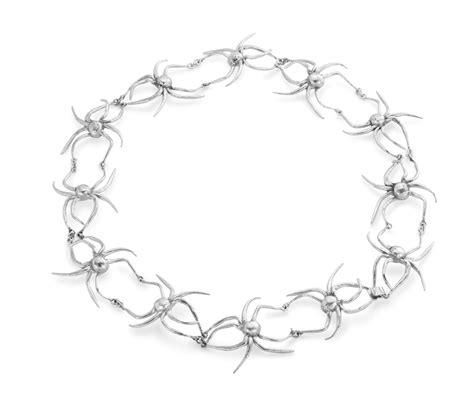 Object Crawling Spider Necklace By Sue Webster The Wick Culture