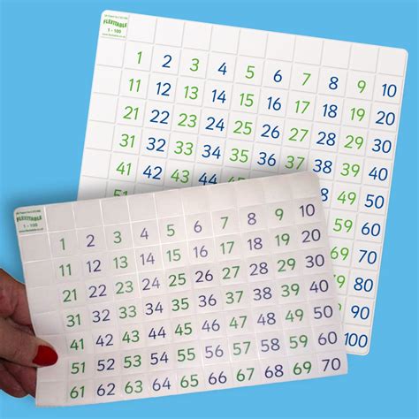 100 Number Square Flexitable