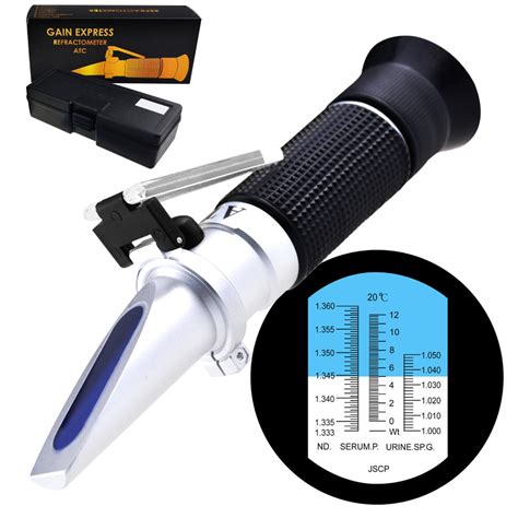 Handheld Tri Scale Clinical Refractometer With Atc Grandado