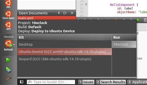 Tutorials Running Apps From The Sdk Ubuntu Phone Documentation
