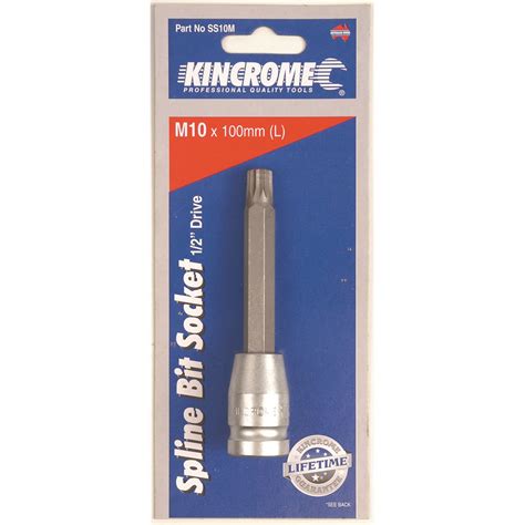 Spline Socket 1 2 Drive 10m Kincrome Tools Kincrome