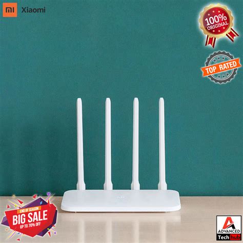 Xiaomi Mi Router Wifi C Ram B G N G Mbps Antennas Smart Control Band App