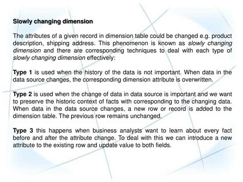PPT CHAPTER PRINCIPLES OF DIMENSIONAL MODELING PowerPoint Presentation ID