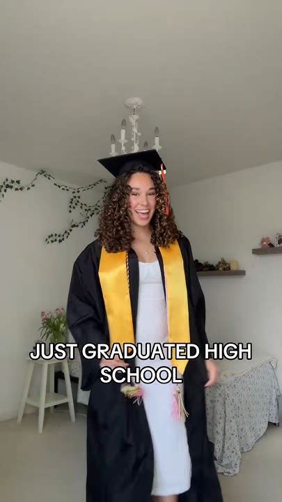What Mac Said Grad Curly Curls Gradcap Graduated Curlconfidence
