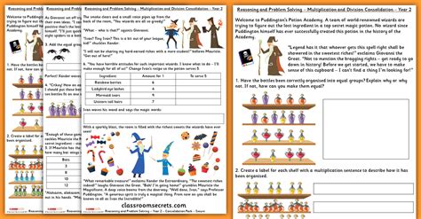 Multiplication And Division Consolidation Year 2 Autumn Block 4