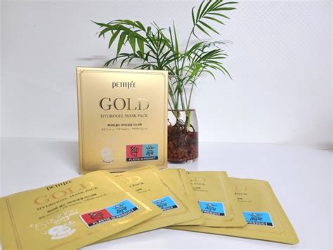 쁘띠페 골드 하이드로겔 마스크팩 And 아이패치로 생기있는 피부 만들기 네이버 블로그