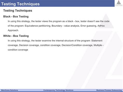 Testcase Training Ppt Free Download