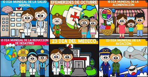 EfemÉrides Mes De Octubre Nuevos DiseÑos 2023 Imagenes Educativas
