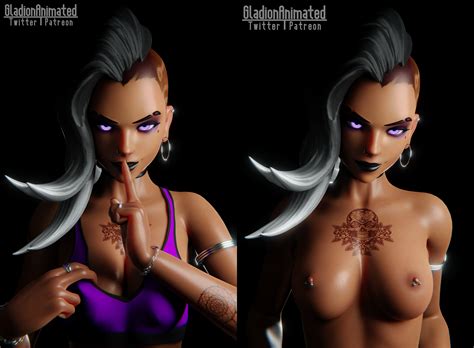 Sombra Gladionanimated Overwatch Hentai Truyen Hentai Com
