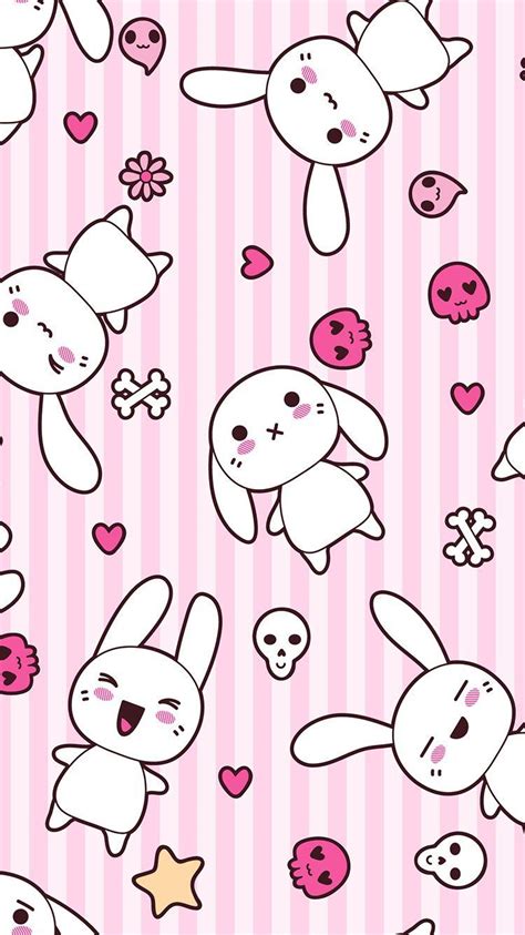 Cute Bunny Anime Wallpapers Top Free Cute Bunny Anime Backgrounds Wallpaperaccess