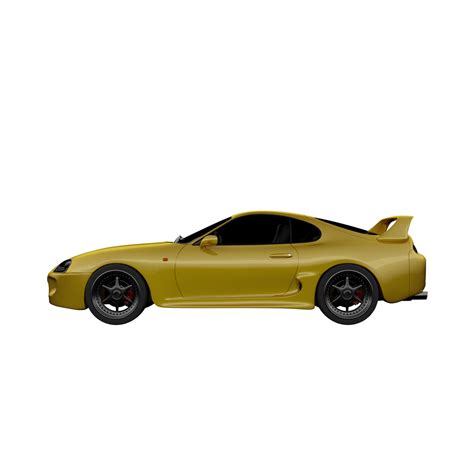 Toyota Supra 3d Model Turbosquid 2031870