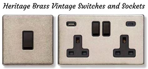 Heritage Brass Vintage Switches And Sockets Discover The Range