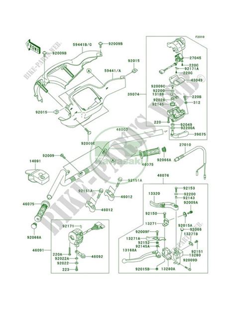 Kawasaki Prairie 650 Parts Diagram
