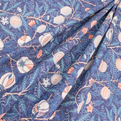 Sweet Symphony William Morris Organic Cotton Quilting Fabric Pomegra
