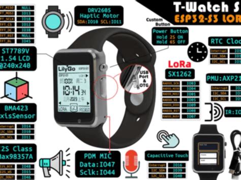 Hack Your Own Time With This Esp32 Smartwatch Product Spotlight